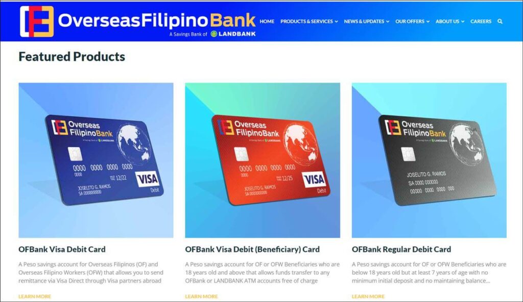 Overseas Filipino Bank (OFBank) Savings Account for OFWs | DMW Guide